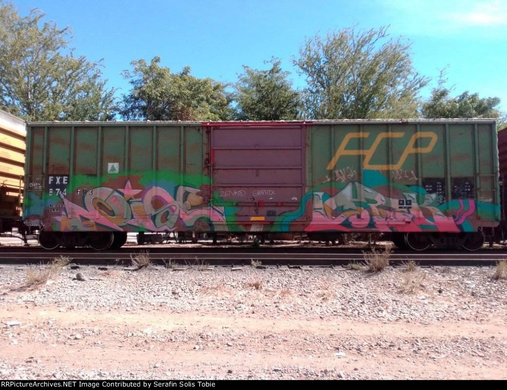FXE 874603 BOX CAR EX FCP